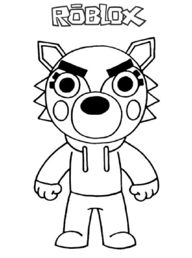 29 Roblox Piggy Coloring Pages Printable For Free